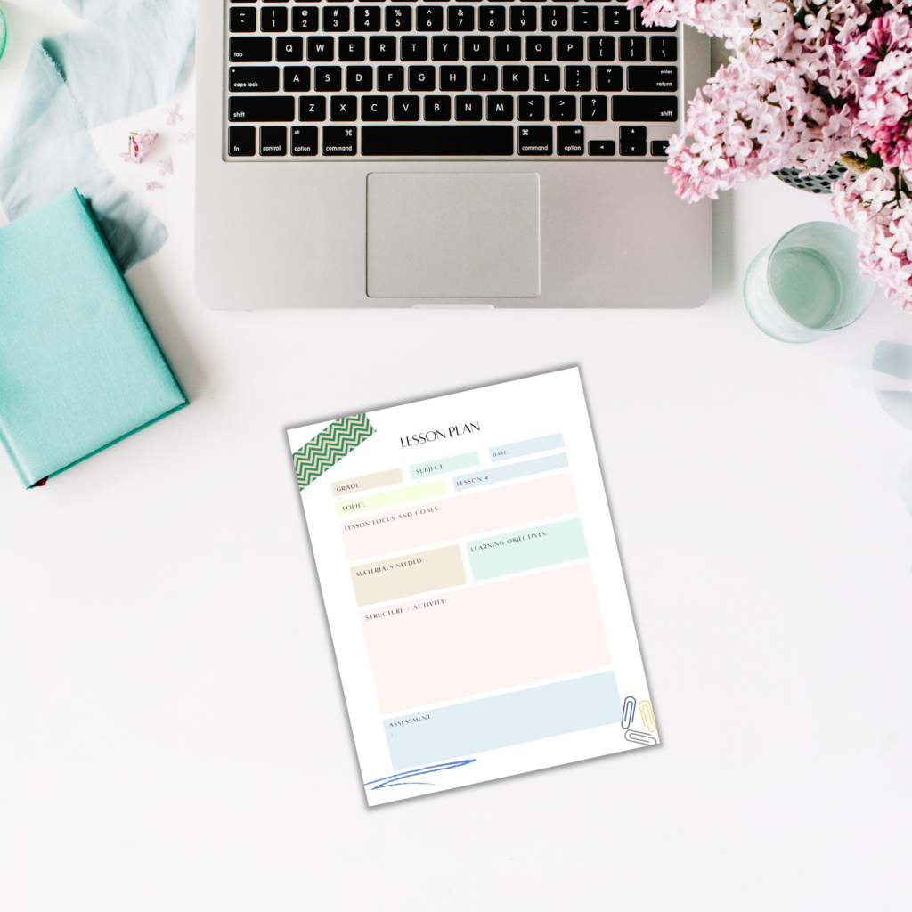 Printable Planner for Teachers – Snazzy Designs PLR